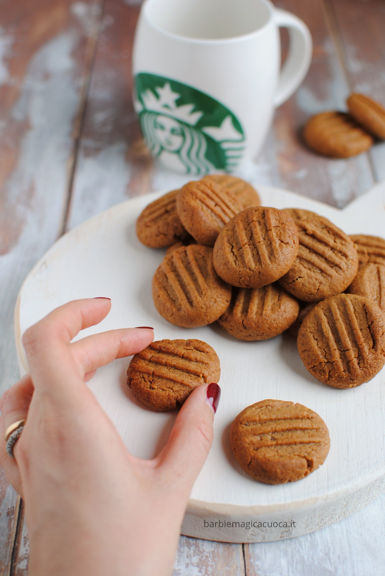 Biscotti al burro d'arachidi - Barbie Magica Cuoca - blog di cucina